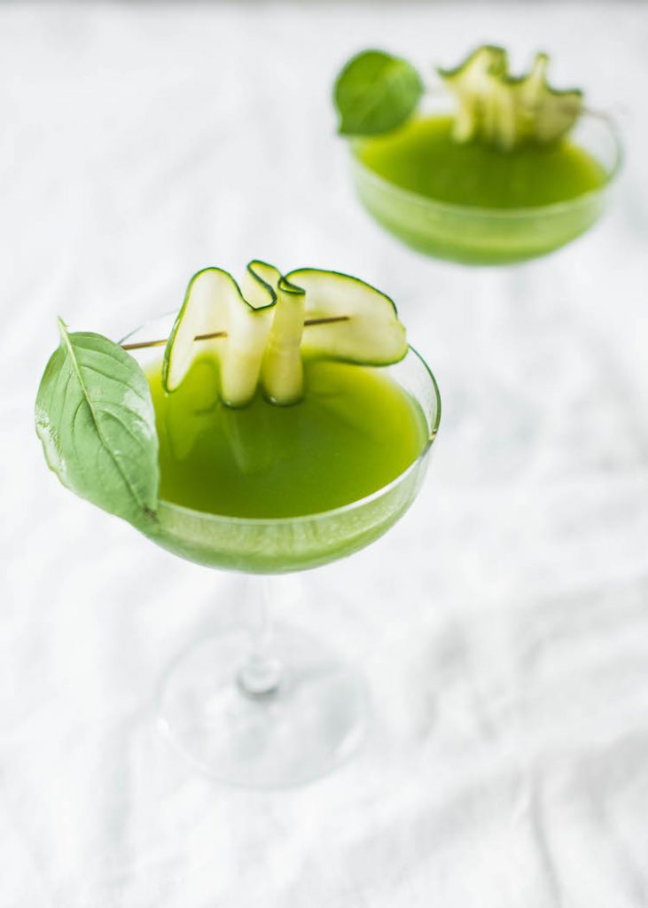 Cucumber Basil Gimlet + Food Pairing - Craft and Cocktails