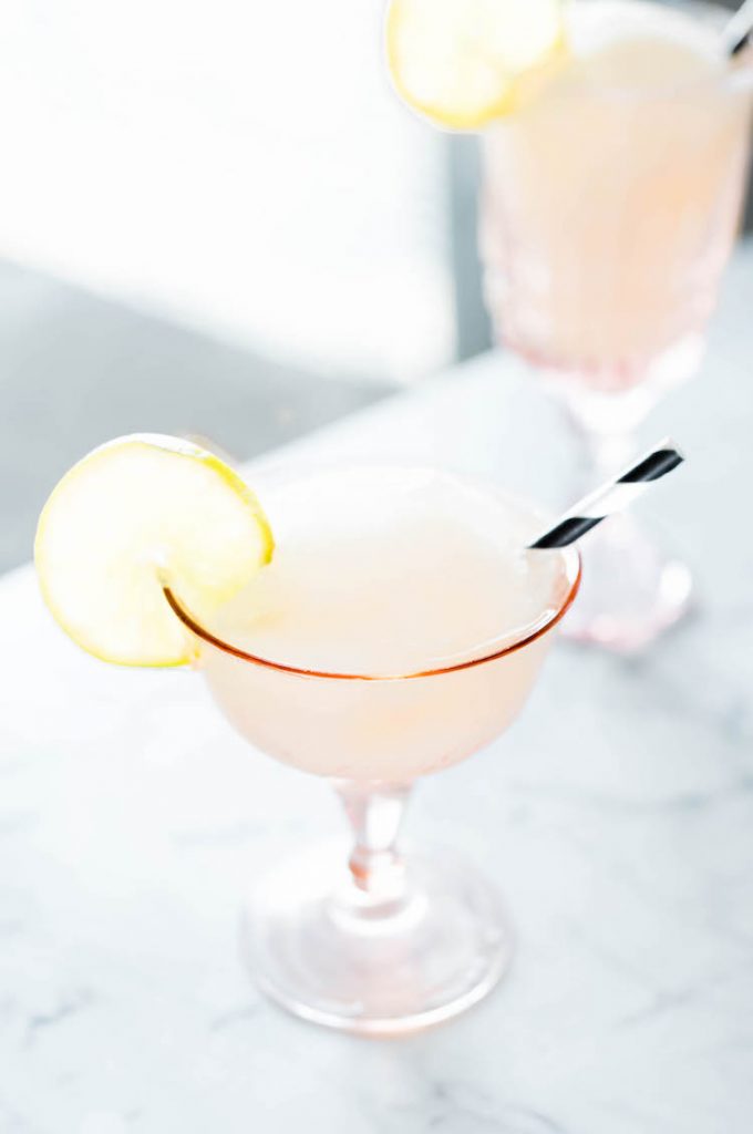 Frozen 20th Century Cocktail with Rum - Craft and Cocktails