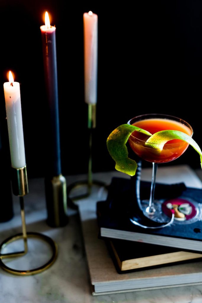 Snake Charmer cocktail to mix up for Halloween imbibing