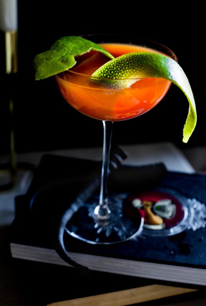 Snake Charmer cocktail to mix up for Halloween imbibing