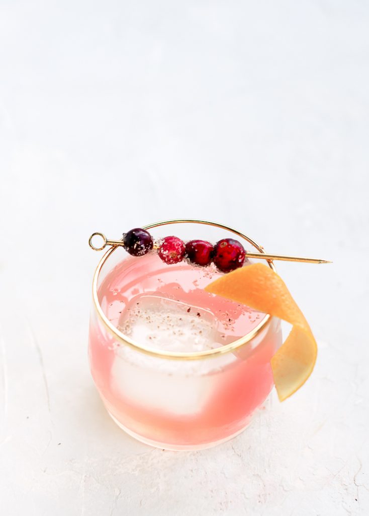 Cranberry CCranberry Clarified Milk Punch | recipe on craftandcocktails ...