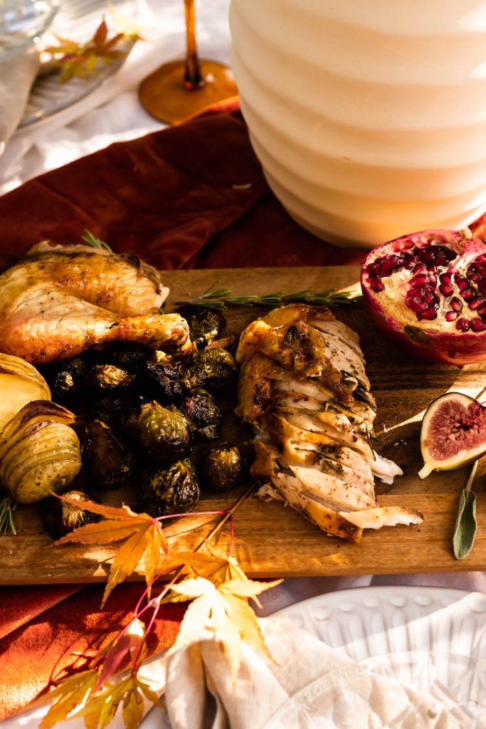 Roast Chicken and Vegetable Grazing Board - Craft and Cocktails