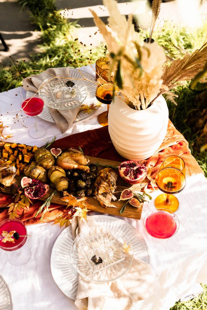 Roast Chicken and Vegetable Grazing Board - Craft and Cocktails