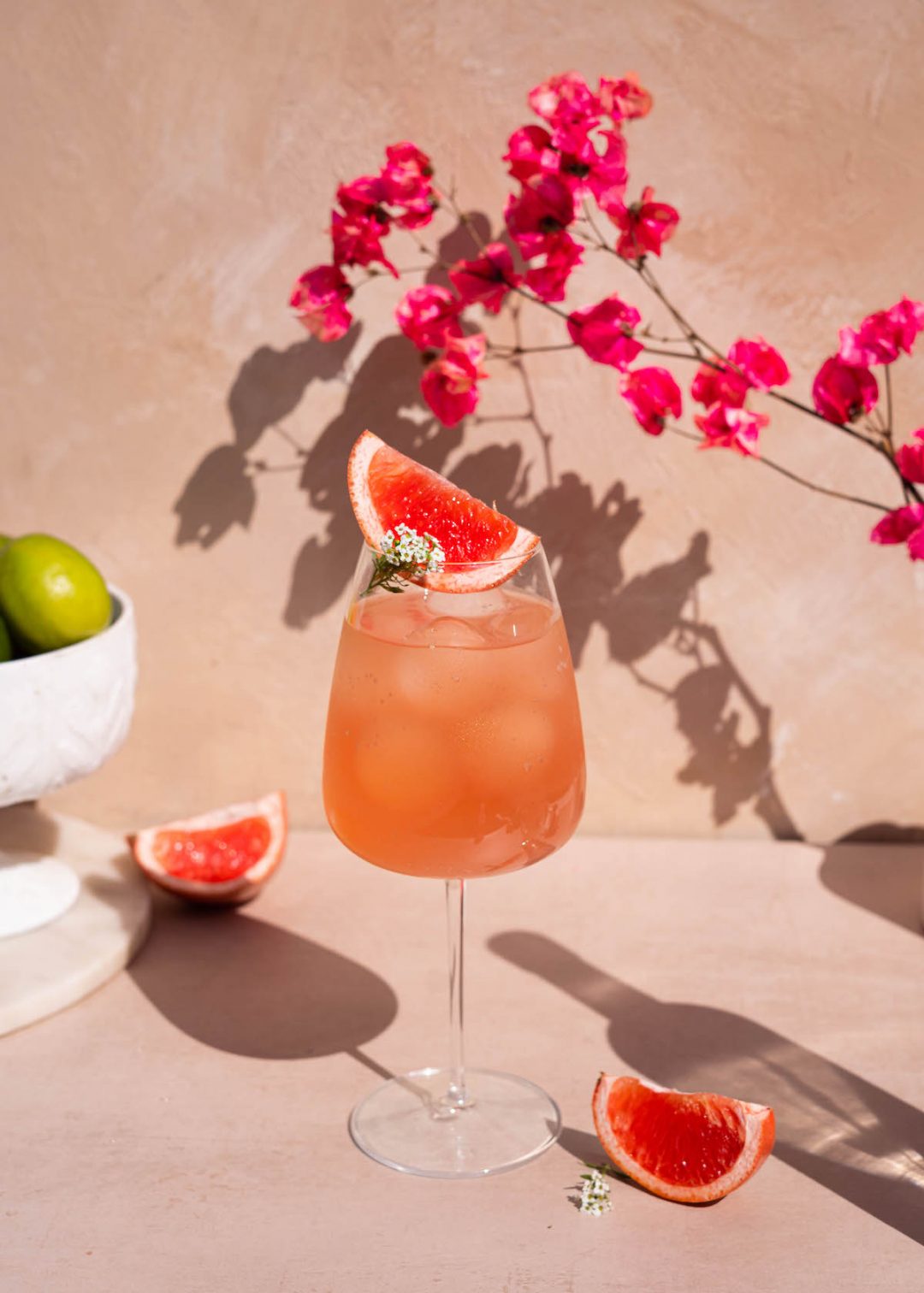 mezcal rose spritz - Craft and Cocktails